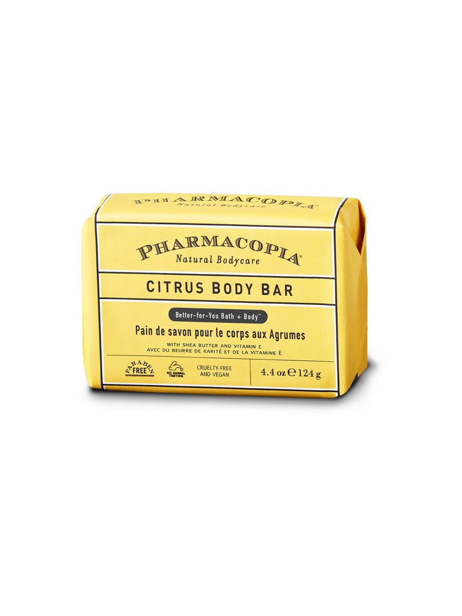 Citrus Body Bar 4.4oz – Pharmacopia Natural Bodycare